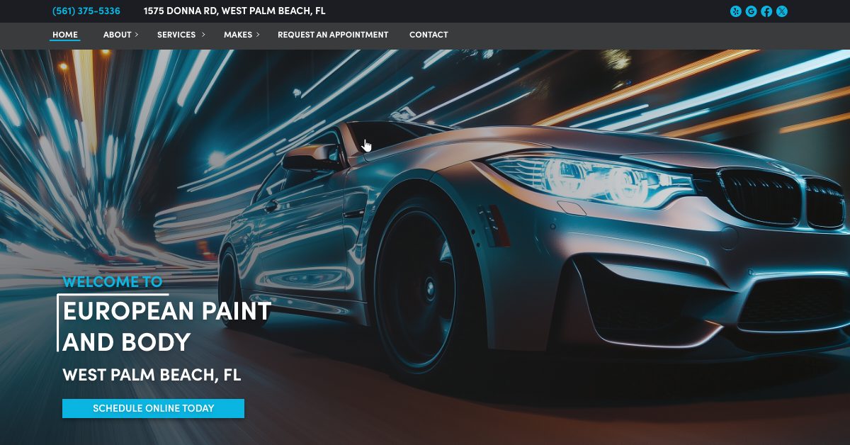 Auto Body Shop in West Palm Beach, FL - Certified Auto Body Experts